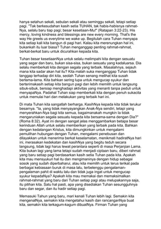 Khotbah tahun baru untuk gereja kristen .docx