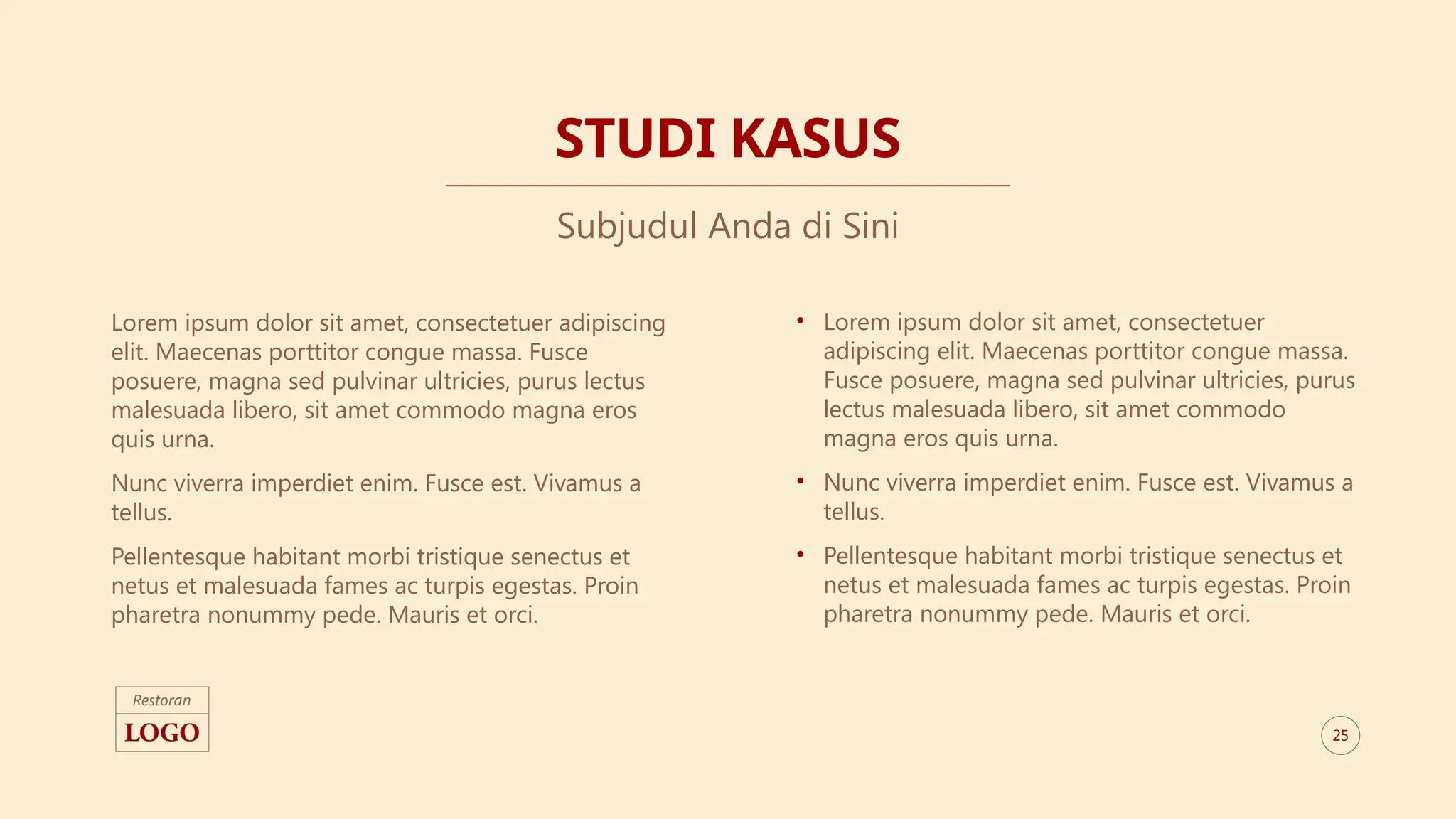 JUDUL PRESENTASI contoh format powerpoint | PPTX