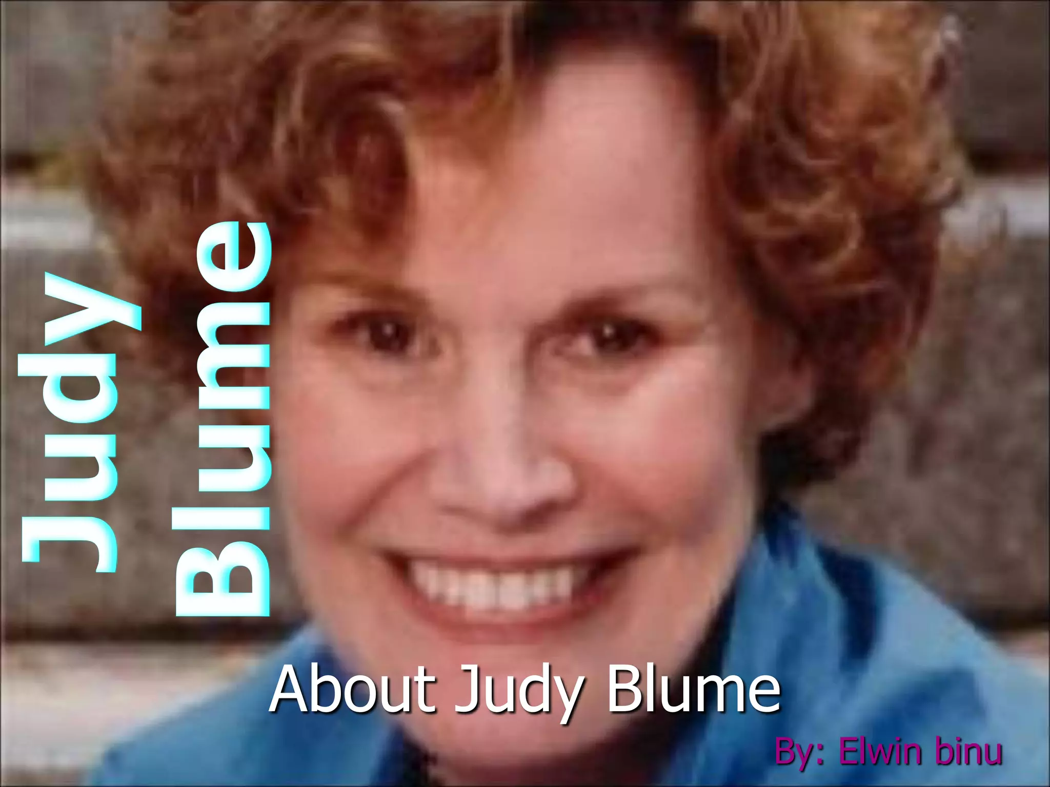 Judy Blume | PPT