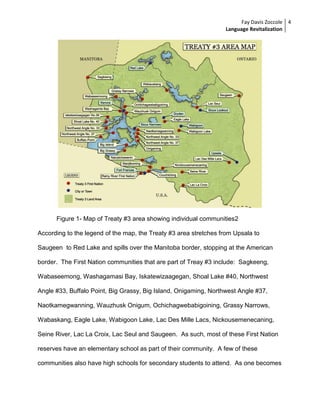 Language Revitalization in Treaty #3 Schools | PDF