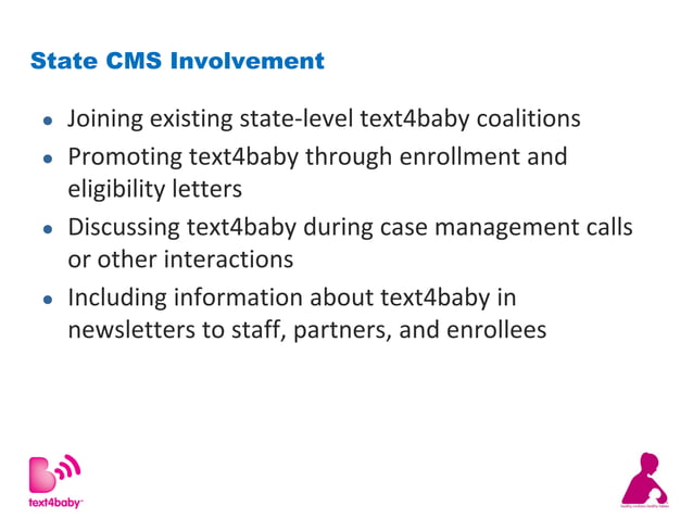 Judy meehan text4baby webinar presentation 12.9.2010