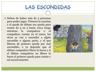juegos tradicionales | PPTX
