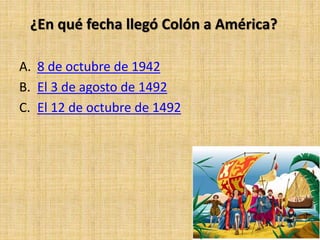 Juego de descubrimiento de america forma mas divertida de aprender los ...