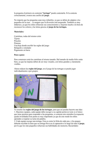 Juego de las tortugas.doc