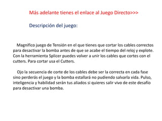 Juego Desactivar una Bomba | PPTX