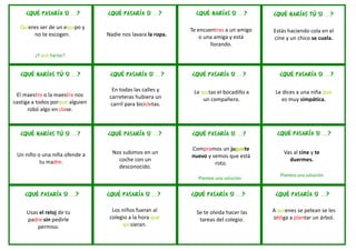Juego habilidades sociales | PDF