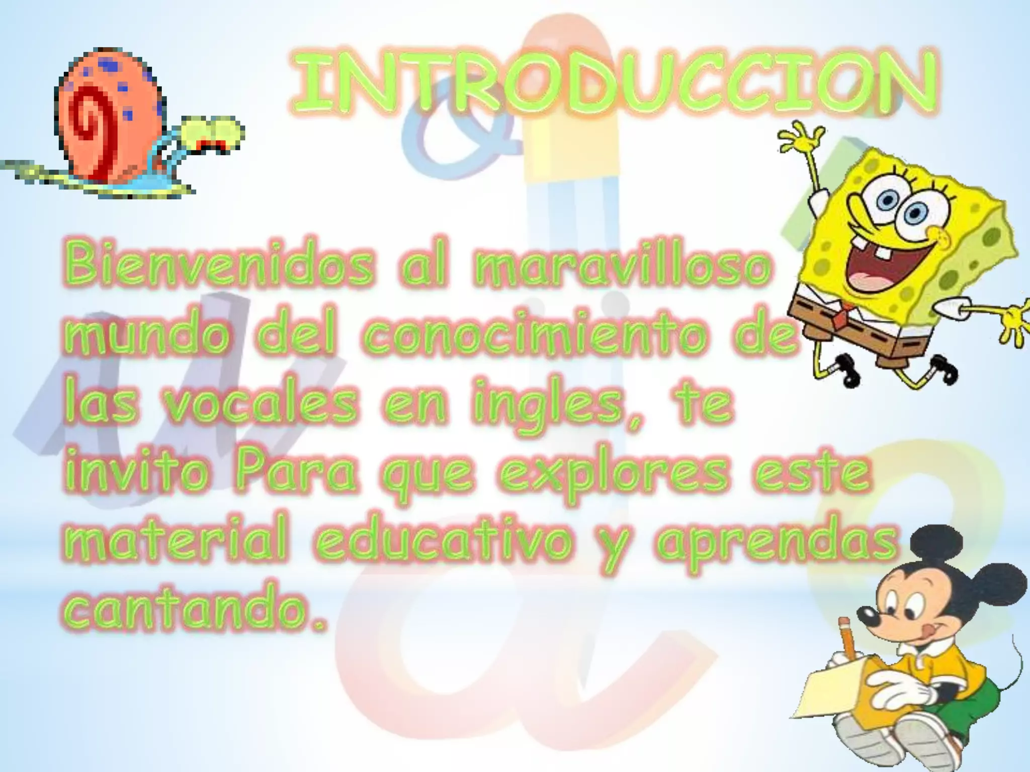 las vocales en ingles | PPSX