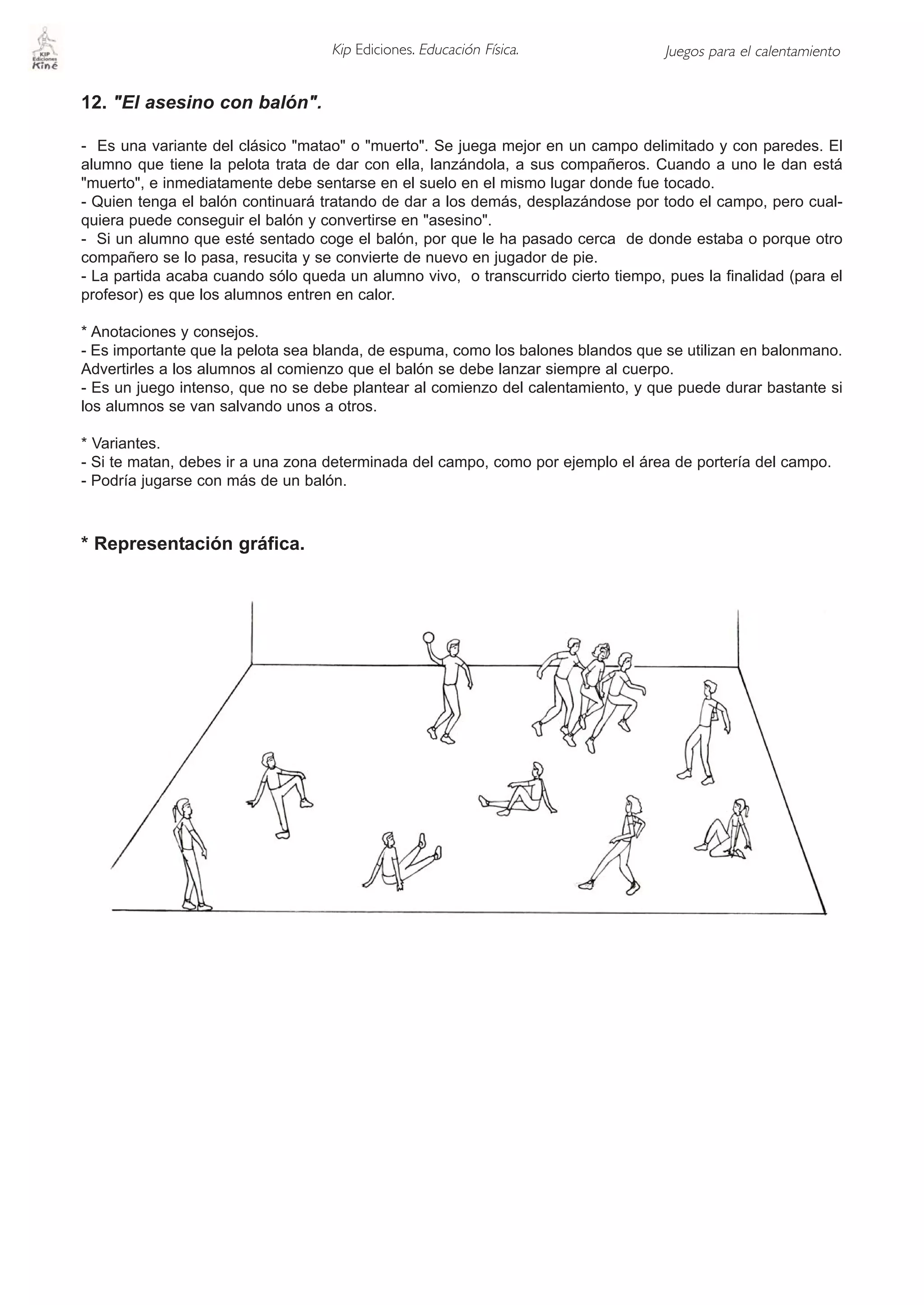 juegos de calentamiento | PDF
