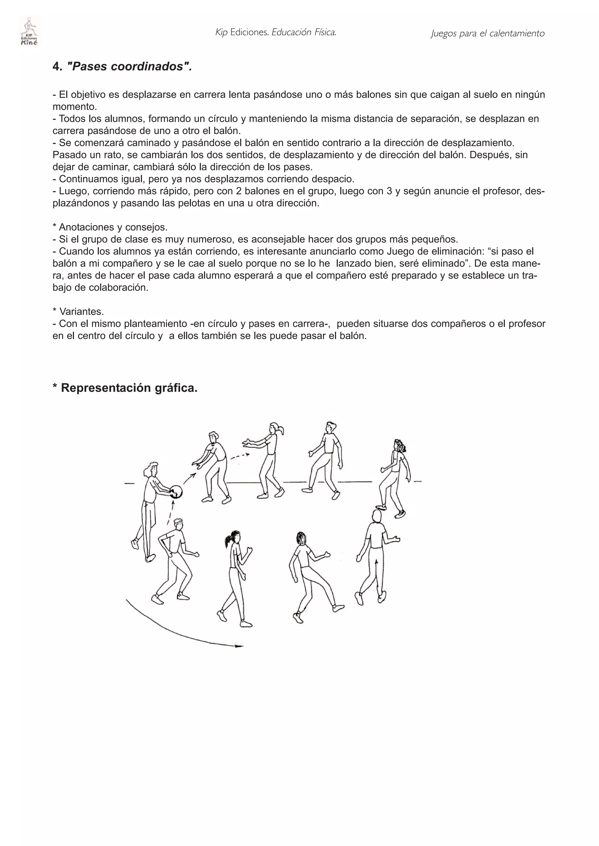 juegos de calentamiento | PDF