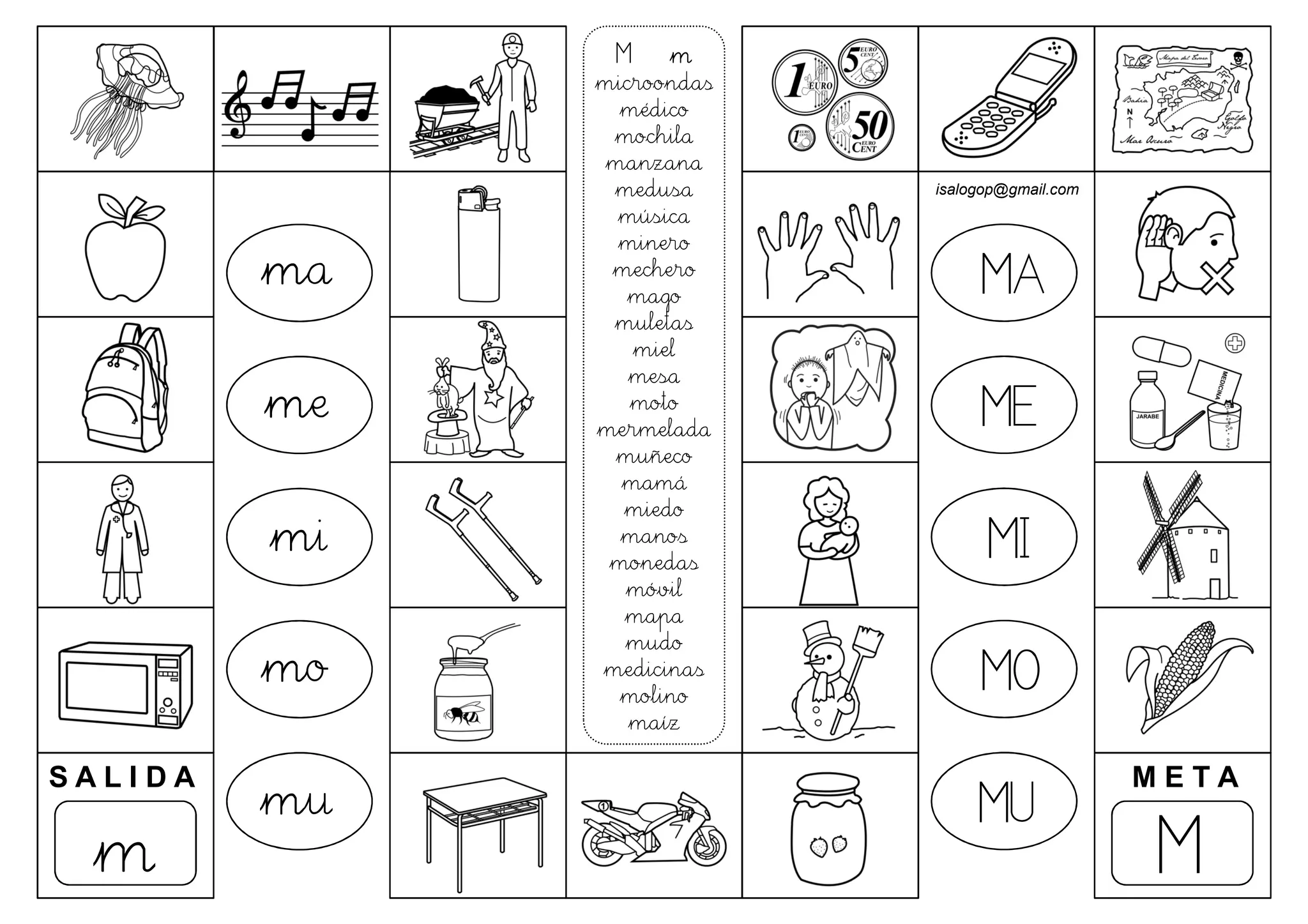 Juegos con fonemas completo | PDF