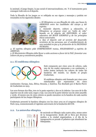 Juegos olimpicos modernos | DOC