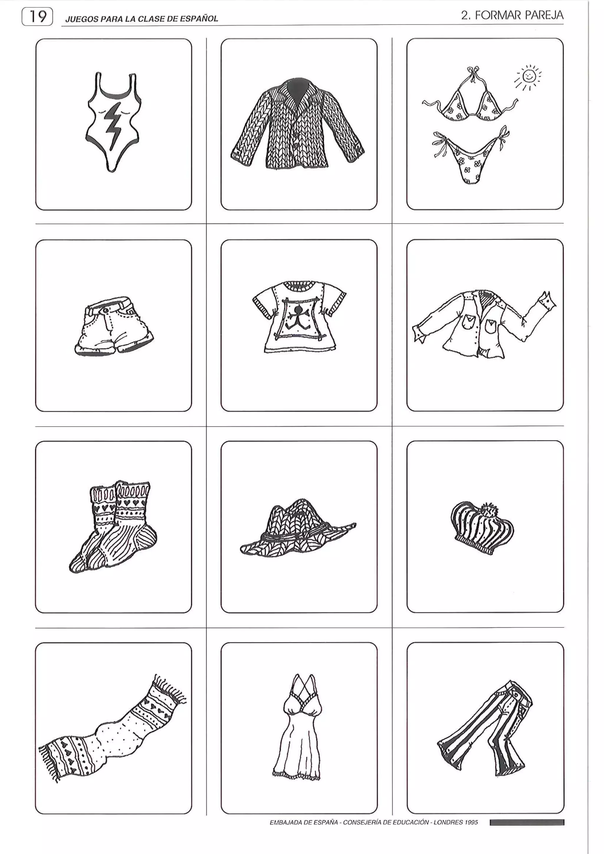 Juegos para la clase de español | PDF