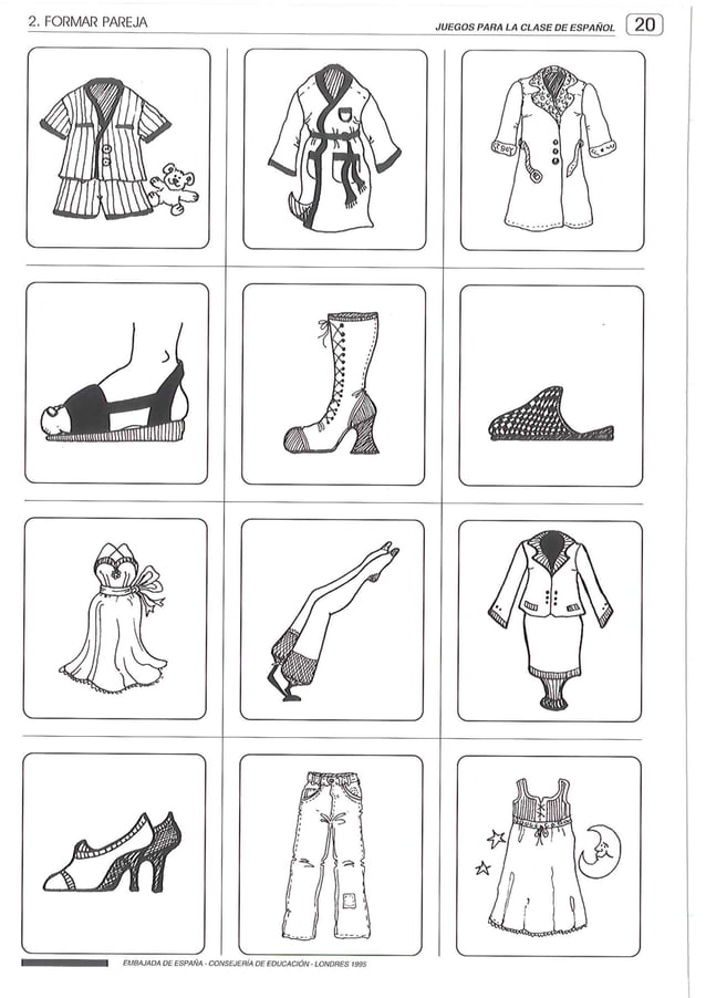 Juegos para la clase de español | PDF