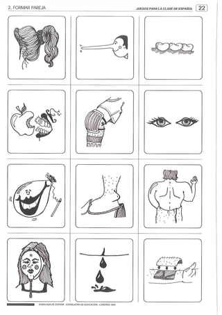Juegos para la clase de español | PDF