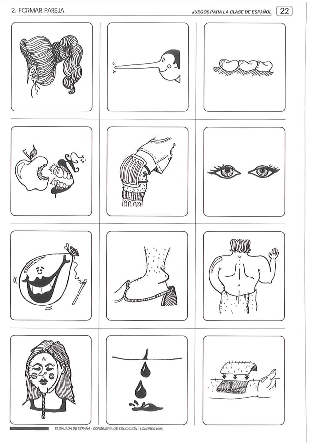 Juegos para la clase de español | PDF