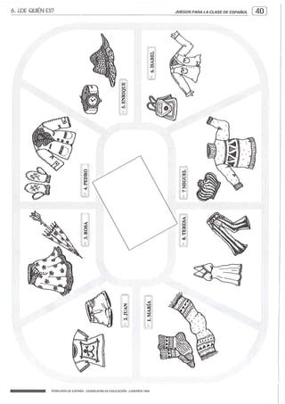 Juegos para la clase de español | PDF