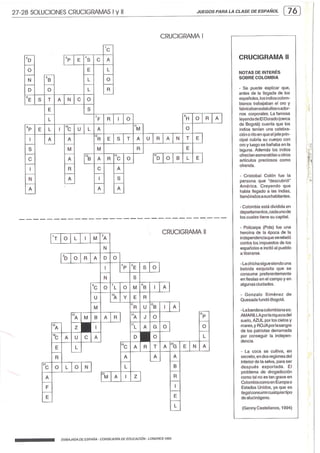 Juegos para la clase de español | PDF