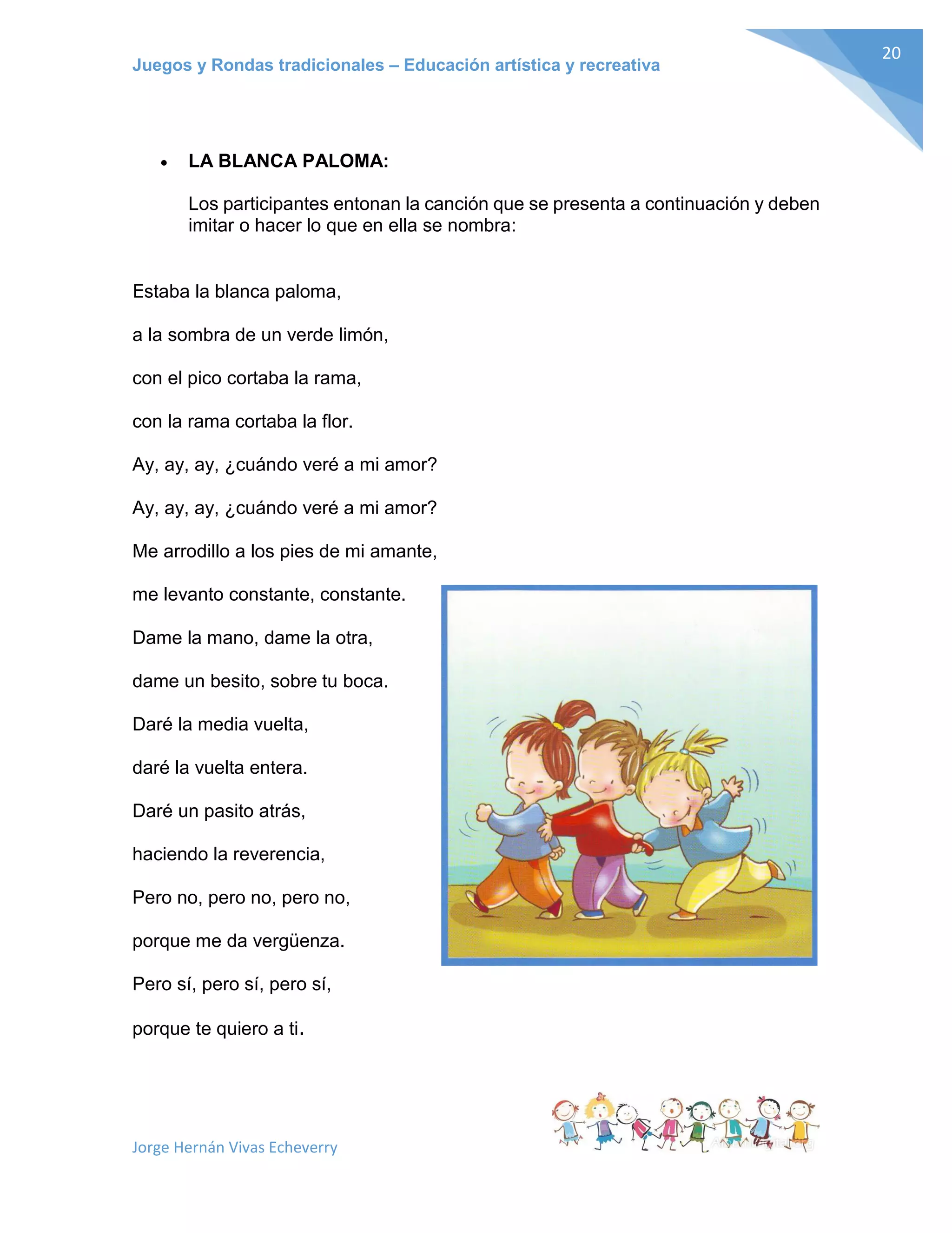 Juegos y rondas tradicionales | PDF