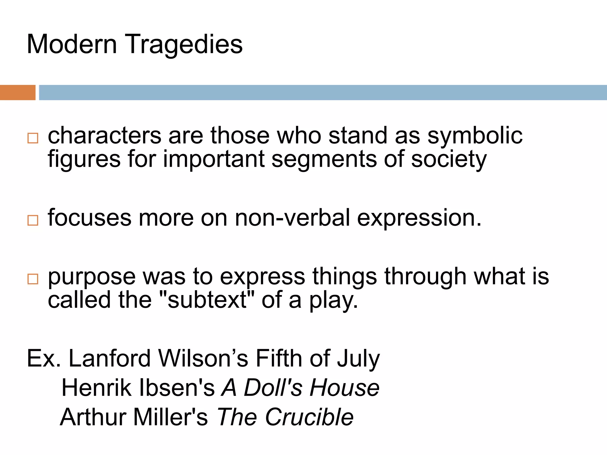 Forms of Drama | PPTX