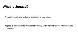 Jugaad Culture and the Aspiration Indian Nation | PPTX