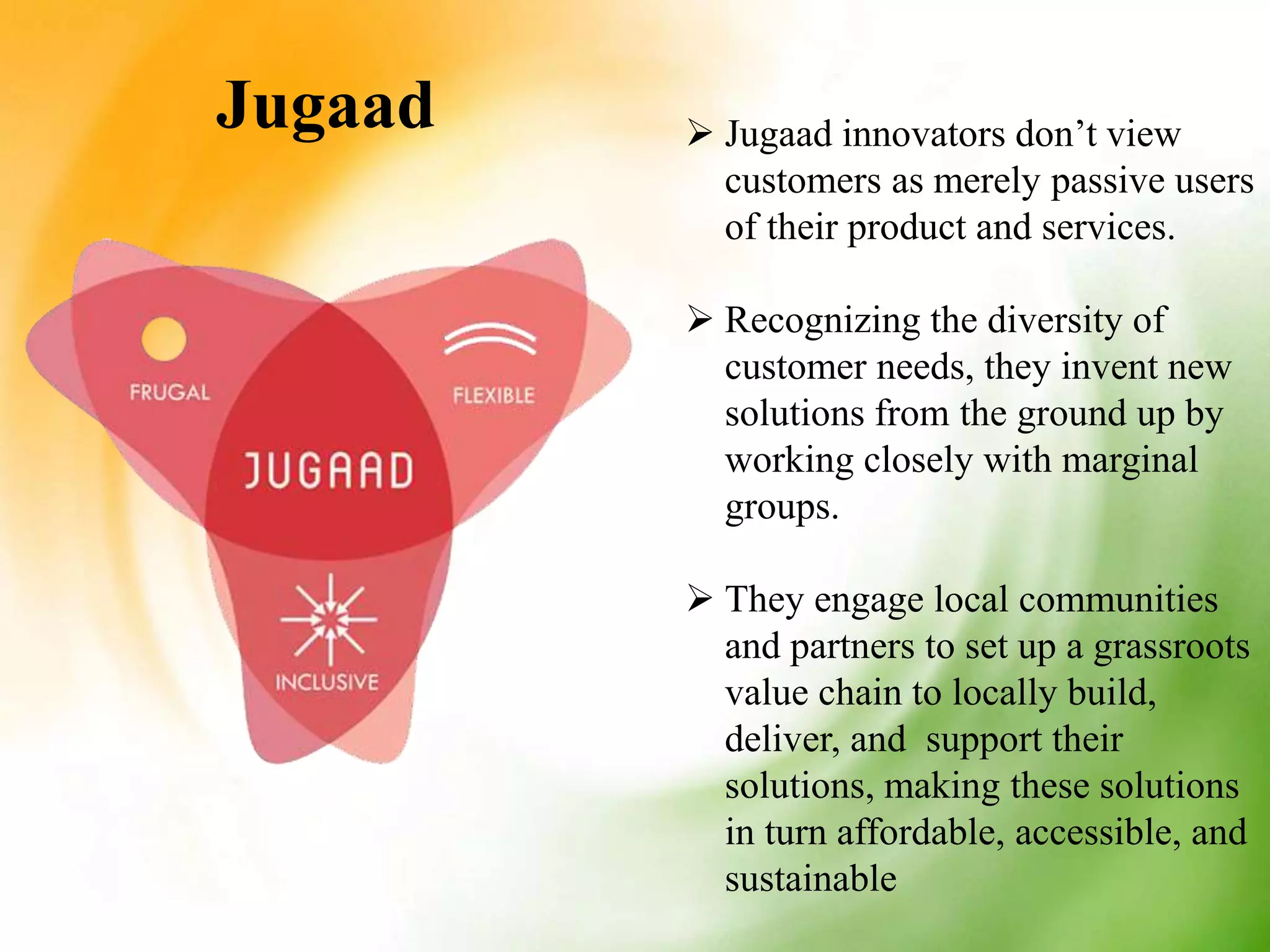 Jugaad - indian style of innovation | PPTX