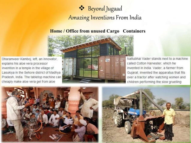 Jugaad - indian style of innovation | PPTX | Business and Finance