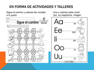 Jugando con las vocales | PPTX