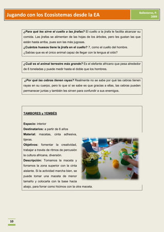 Jugando Con Los Ecosistemas | PDF