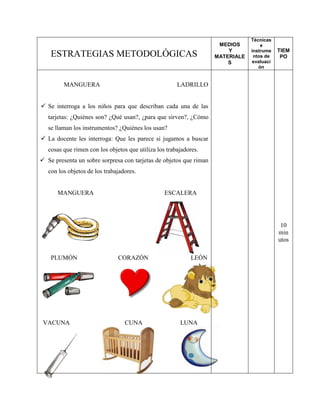 Jugando con nuestros amigos los trabajadores de la comunidad | PDF