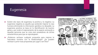 Jugar a ser dios | PPTX