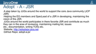 JUGChennai and Adopt-a-JSR program | PPT