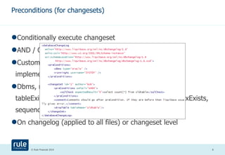Database change management with Liquibase | PPTX