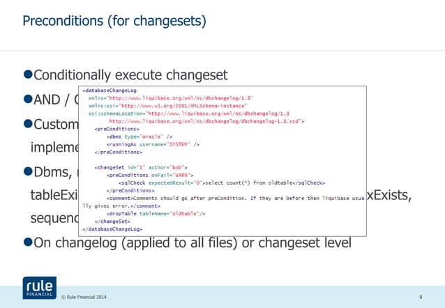 Database change management with Liquibase | PPTX