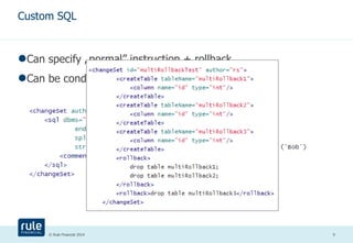 Database change management with Liquibase | PPTX