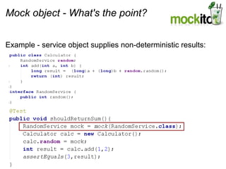 Mockito (JUG Latvia) | PPT