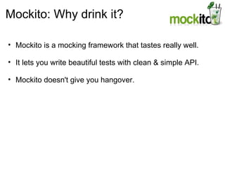 Mockito (JUG Latvia) | PPT