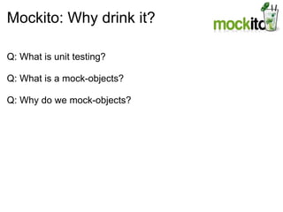 Mockito (JUG Latvia) | PPT