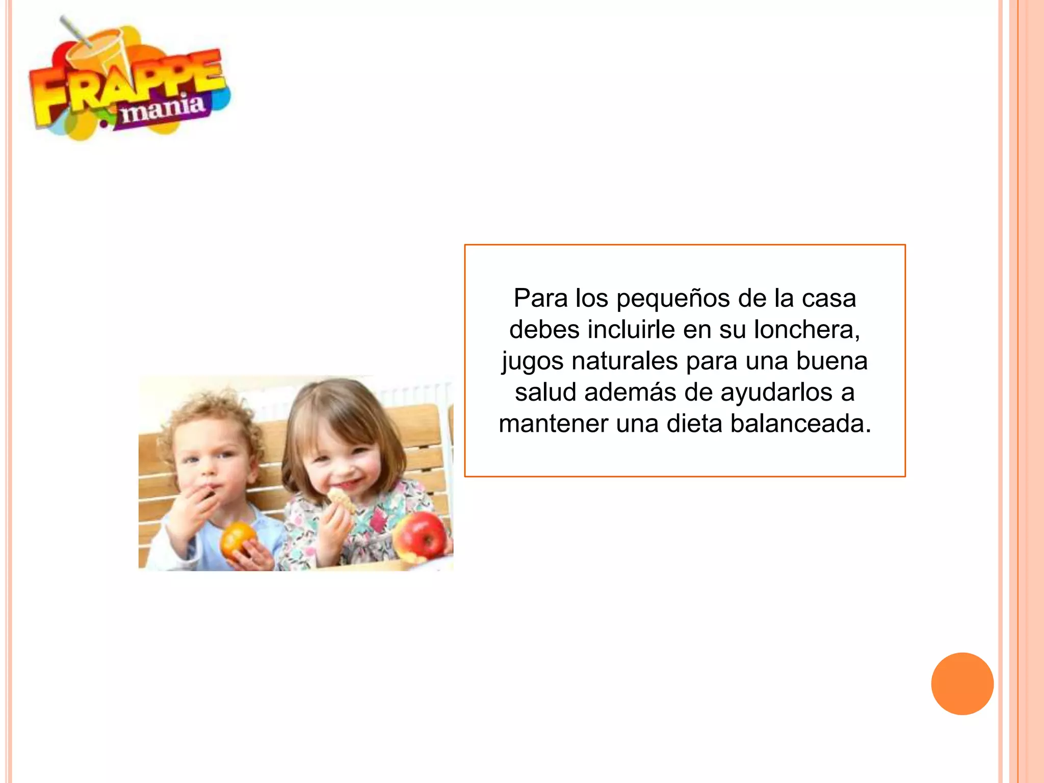 Jugos para Niños | PPTX