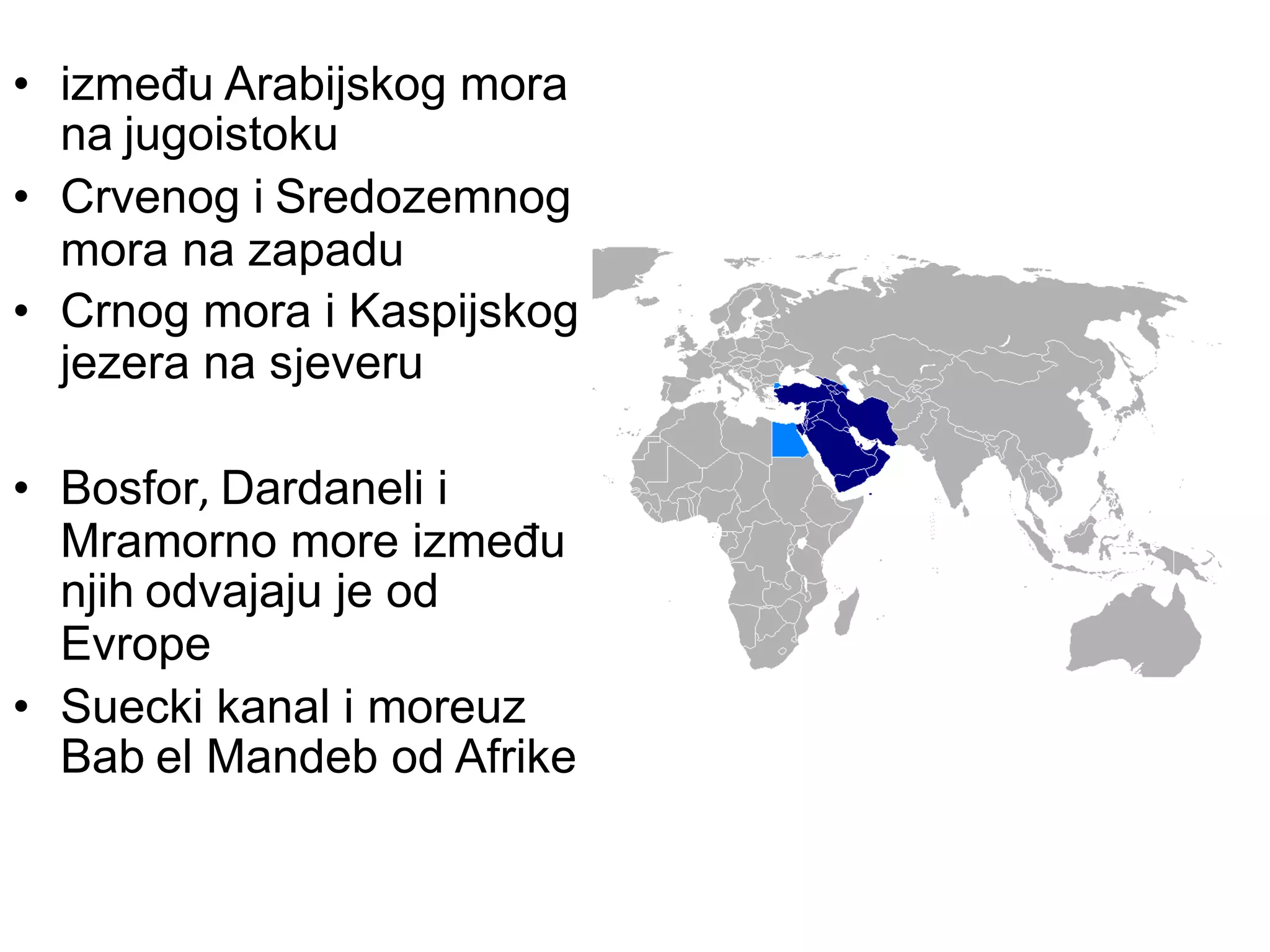 Jugozapadna Azija | PPTX