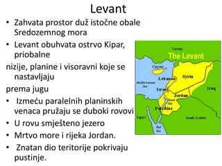 Jugozapadna Azija | PPTX