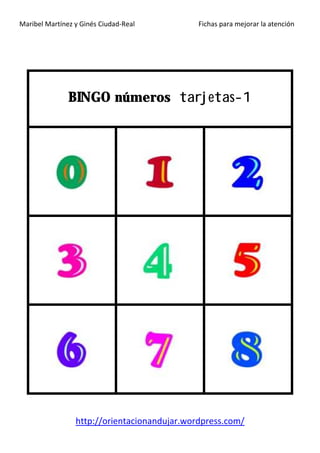 Juguemos al-bingo-de-los-numeros-color | PDF