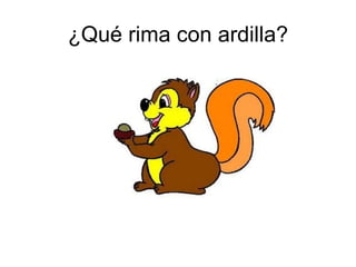 Juguemos a hacer rimas | PPT