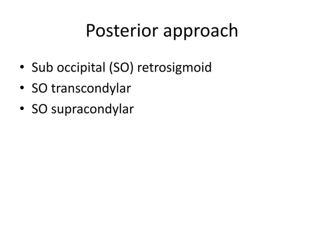 Jugular foramen anatomy and approaches | PPTX