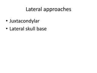 Jugular foramen anatomy and approaches | PPTX