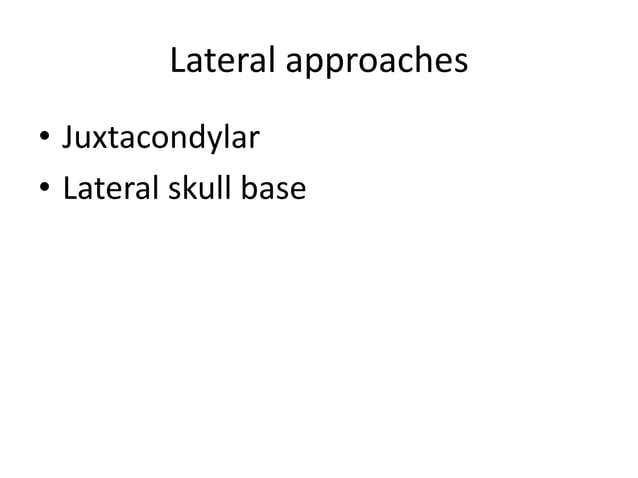 Jugular foramen anatomy and approaches | PPTX