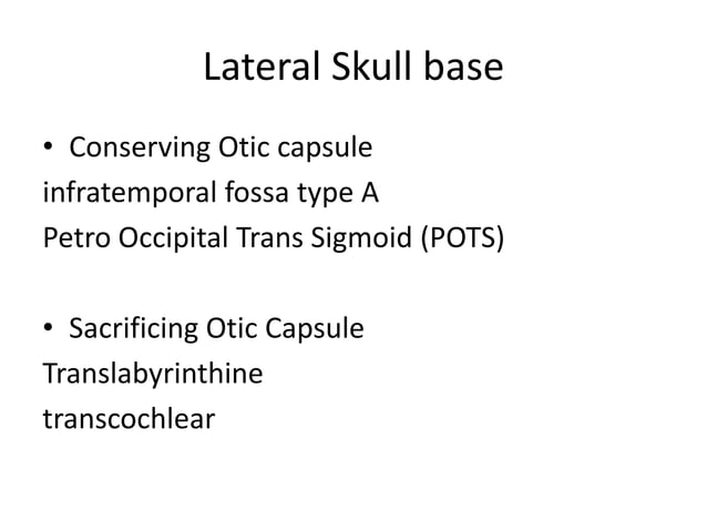Jugular foramen anatomy and approaches | PPTX