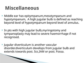 Jugular foramen lesions and their management.pptx