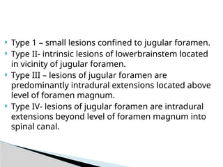 Jugular foramen lesions and their management.pptx