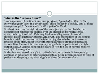 Jugular venous pressure | PPTX