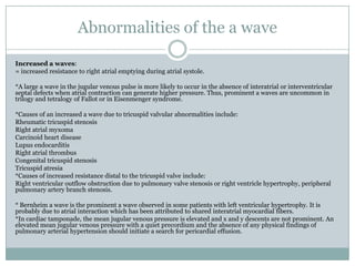 Jugular venous pressure | PPTX